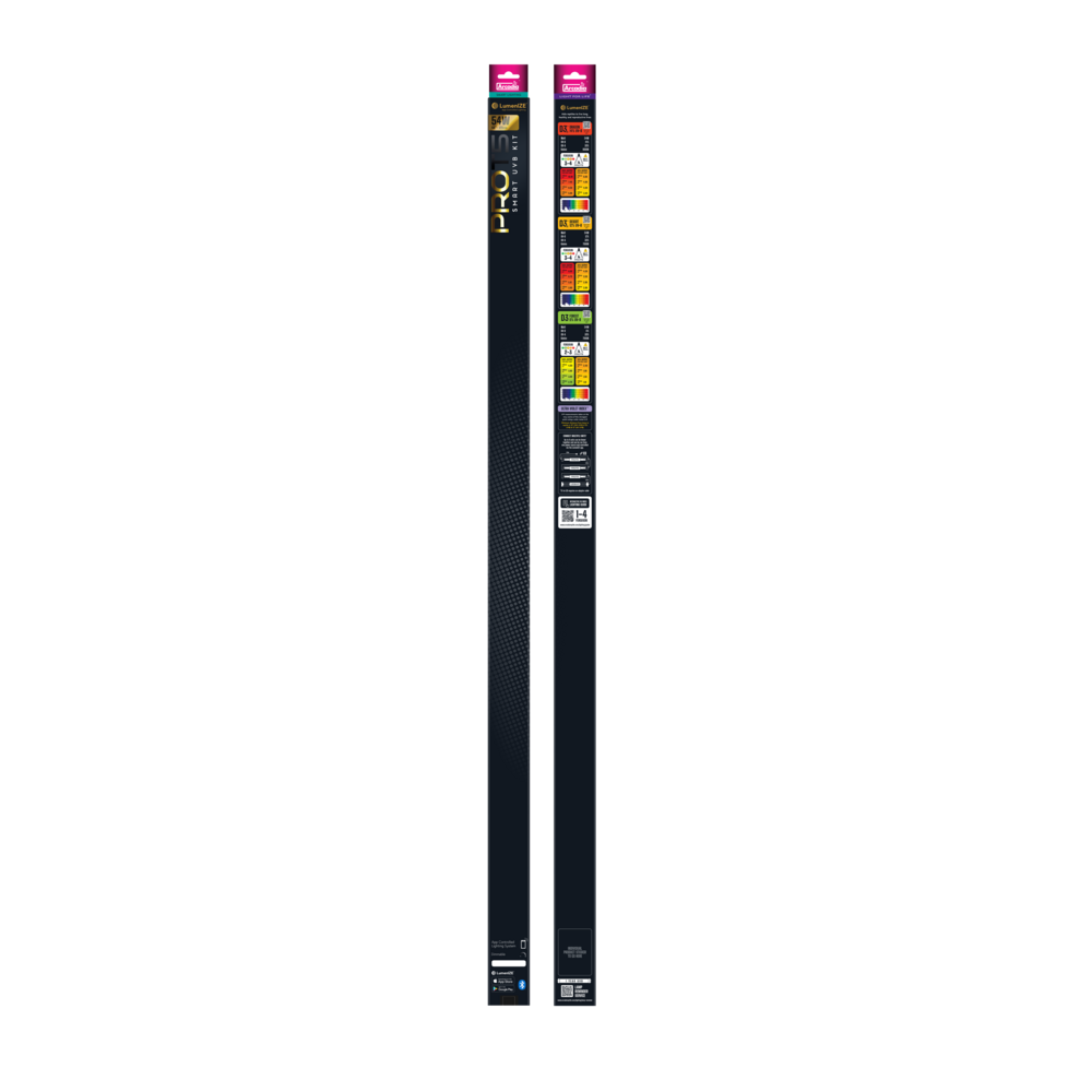 Rampe T5 connectée 120 cm "LumenIZE Smart UVB Kit D3 and Dragon" - Arcadia