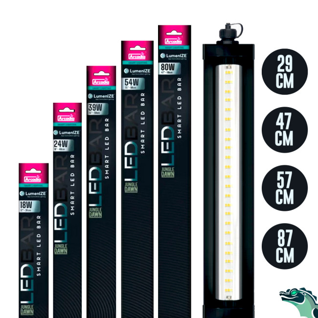 Rampe LED connectée "LumenIZE Jungle Dawn Led Bar" - Arcadia