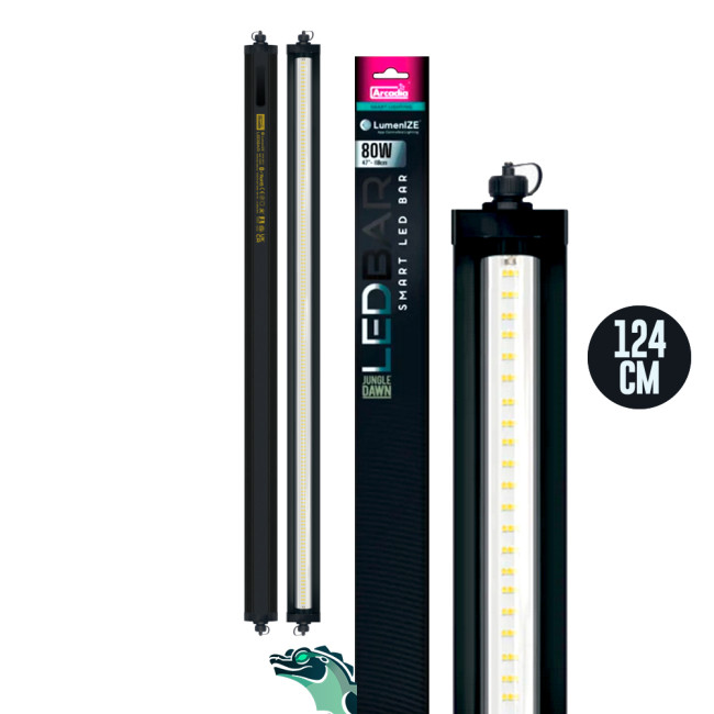 Rampe LED connectée "LumenIZE Jungle Dawn Led Bar" (124cm 80W) - Arcadia