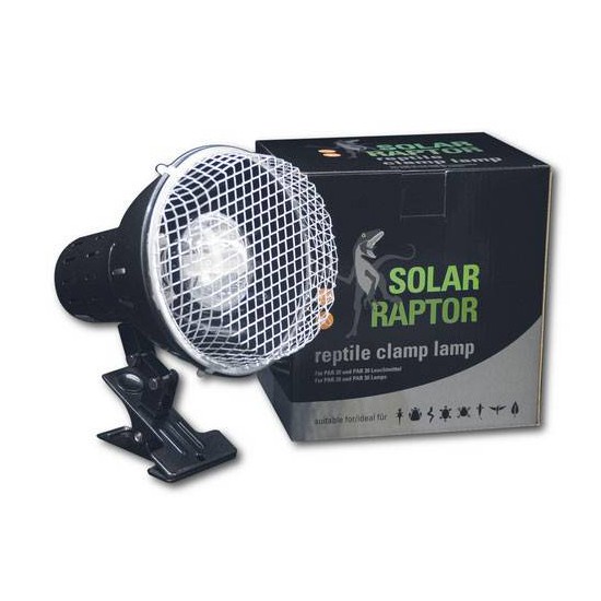Porte-lampe Solar Raptor "Reptile Clamp Lamp"