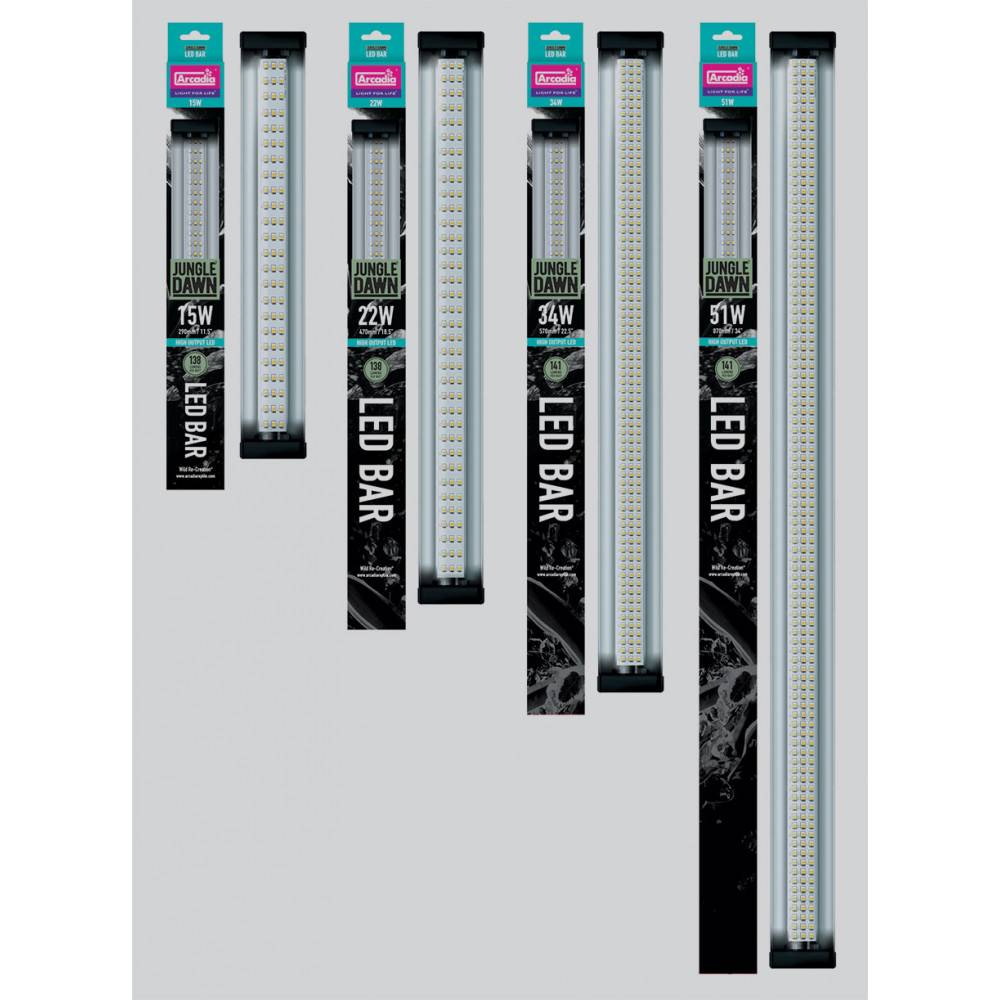 Rampe LED BAR "Jungle dawn" - Arcadia